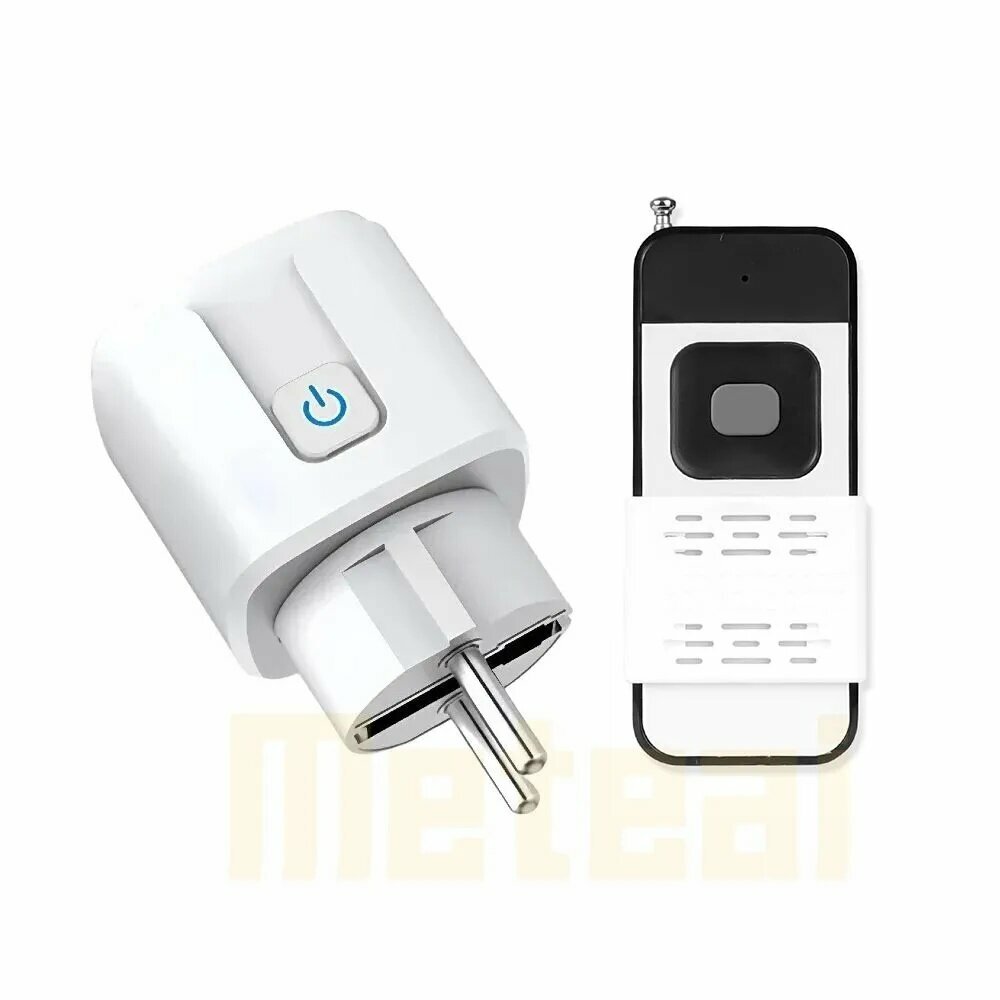 Умная розетка 15A беспроводной и 433MHZ пульт