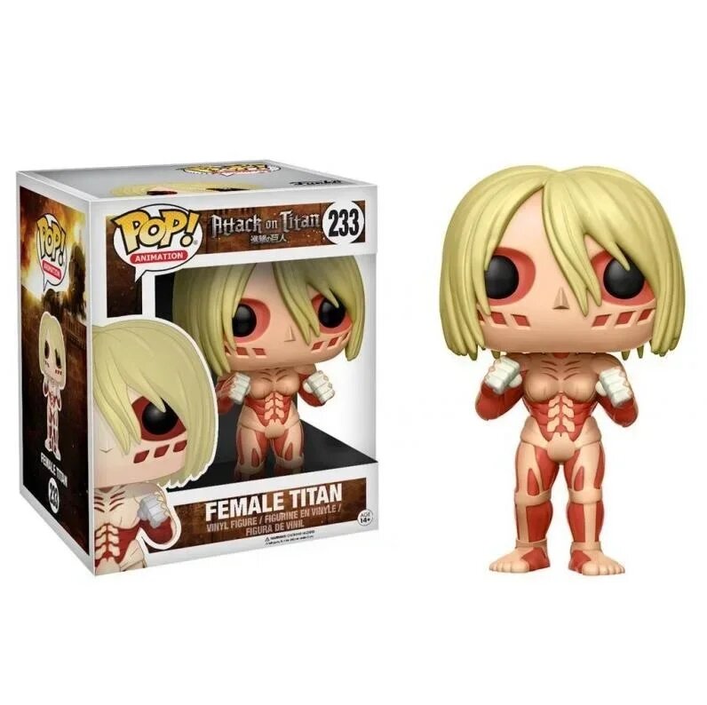POP Attack On Titan Battle Levi фигурки 233 with box
