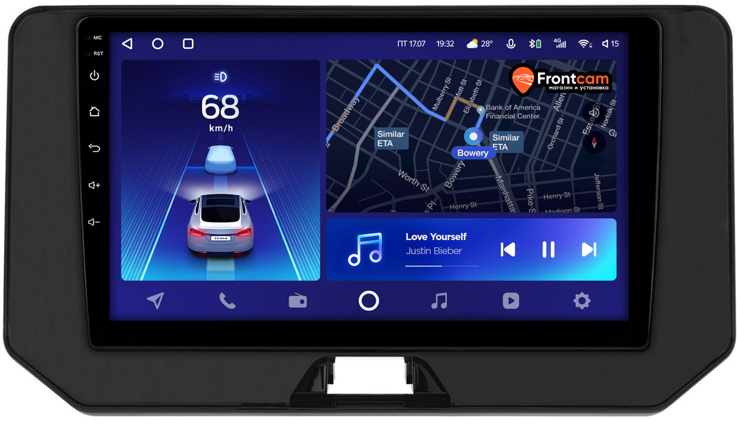 Штатная магнитола Teyes CC2 PLUS 6/128 10" RM-10-2379 Toyota Harrier 4 (XU80), Venza 2 2020-2024 Android 10 (4G-SIM, DSP, QLed)