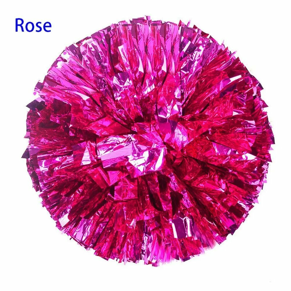 Помпоны для чирлидинга Розовые Rose