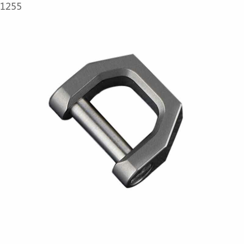 Универсальные пряжки D-образной формы для кольца из титанового сплава D-образный металлический обруч, пряжка-подкова, сделай сам, кожаные ремесленные кошельки11