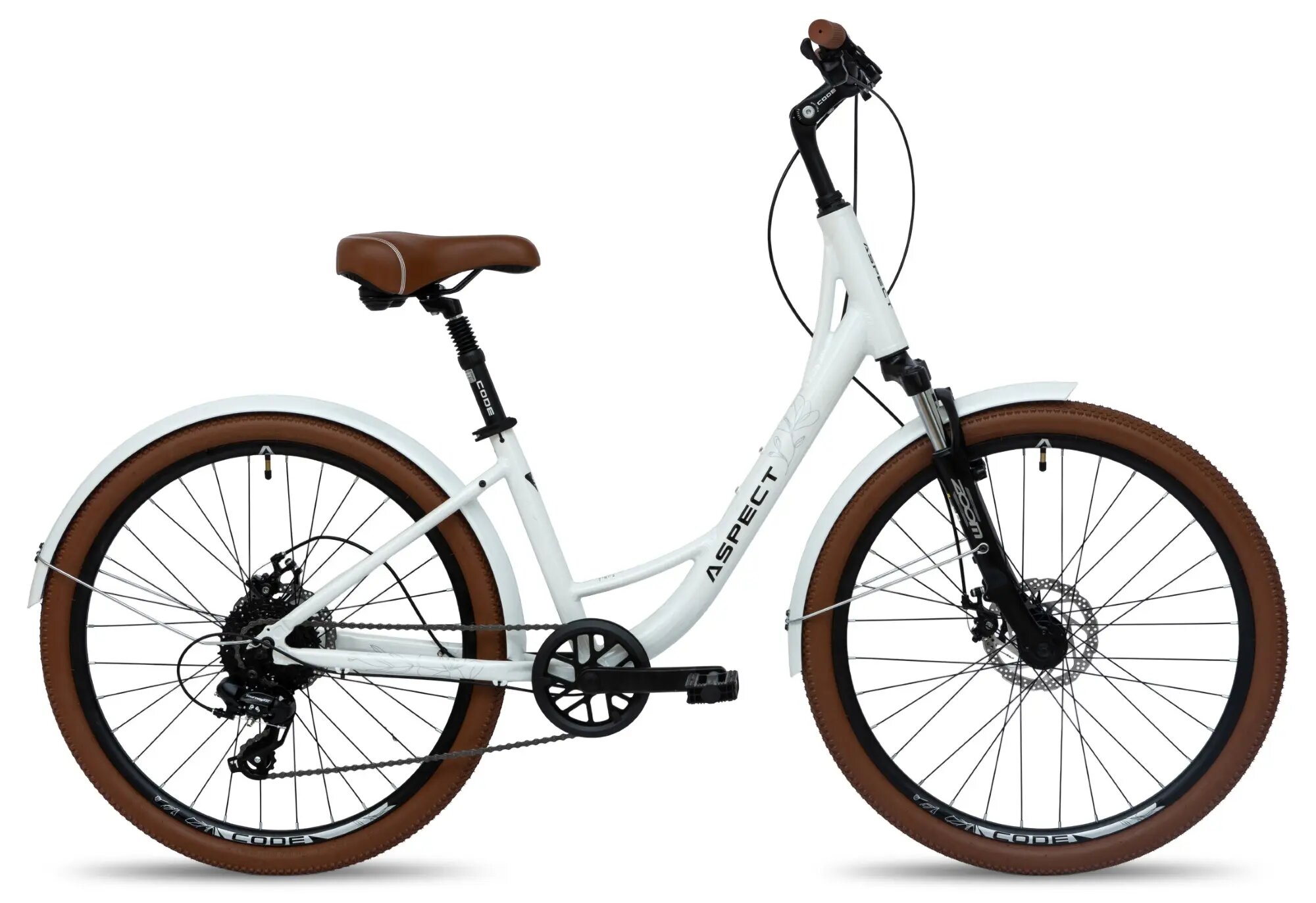 Велосипед Aspect Citylife 2026 (M (18"), Белый)