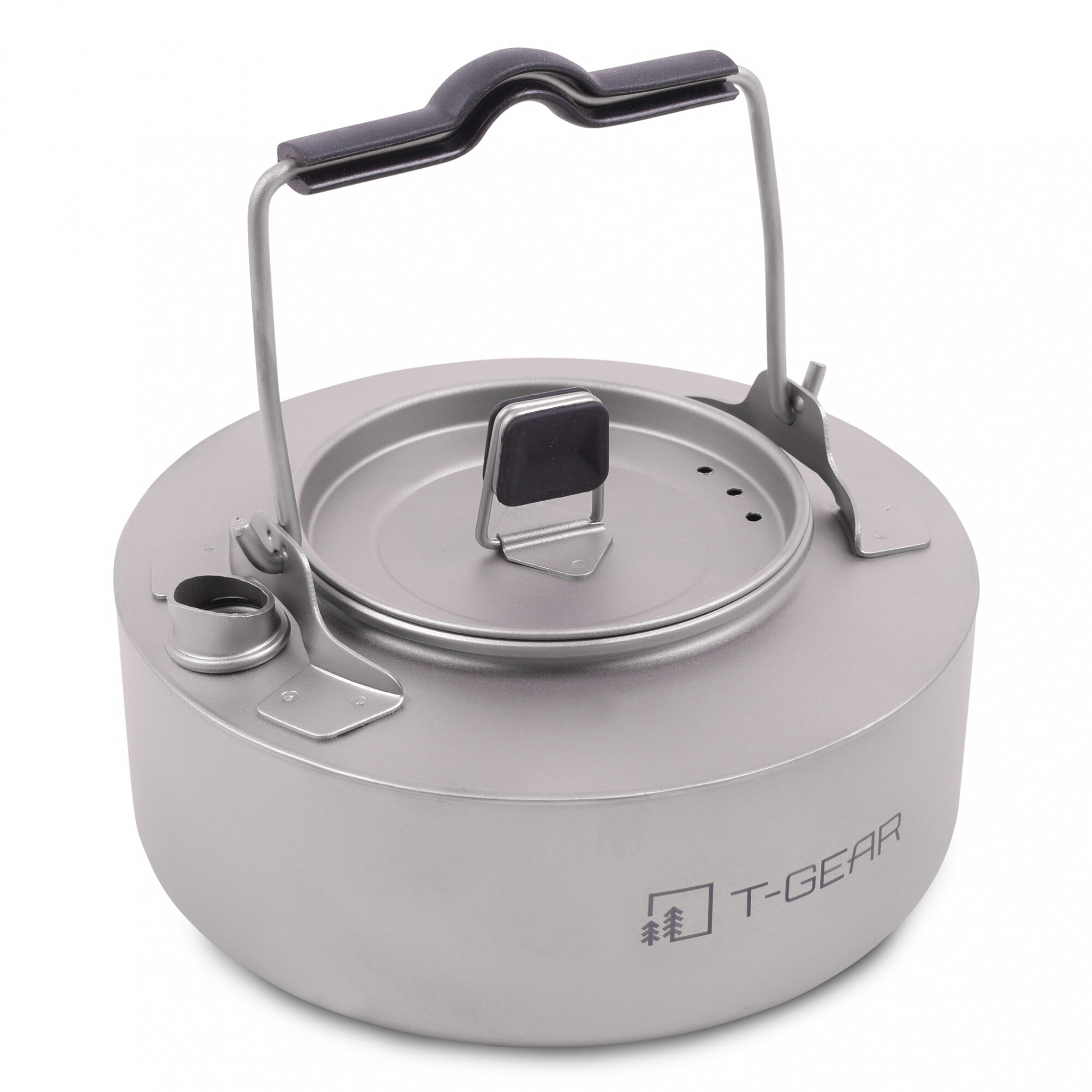 Чайник титановый T-Gear Titanium Kettle 800 миллилитров с чехлом
