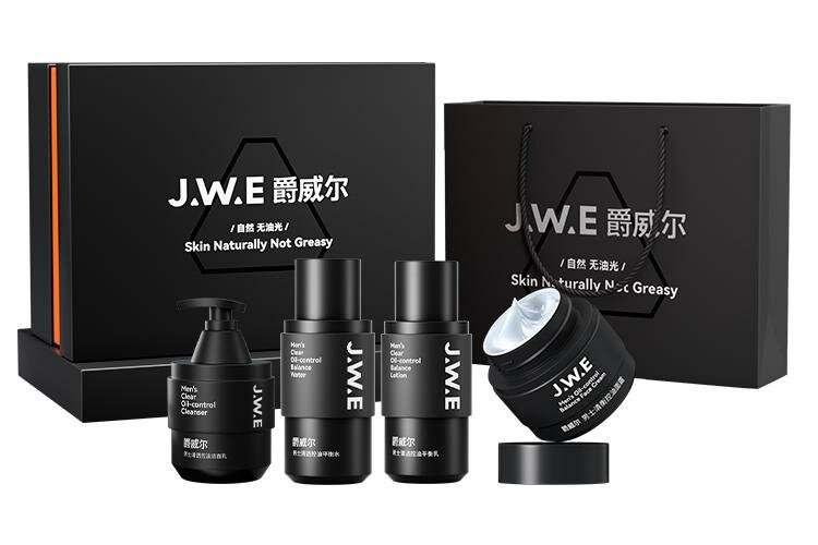 Наборы по уходу за кожей мужские JUEWEIER 5726976, Box Limited Edition[Face Cream 50g, Cleanser 220g, Toner 120ml, Lotion 120g]