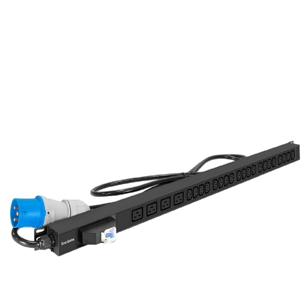Блок сетевых розеток Exegate ServerPro PDU-V420 Al-20C134C19-IEC309-32A-1P (EX296174RUS)