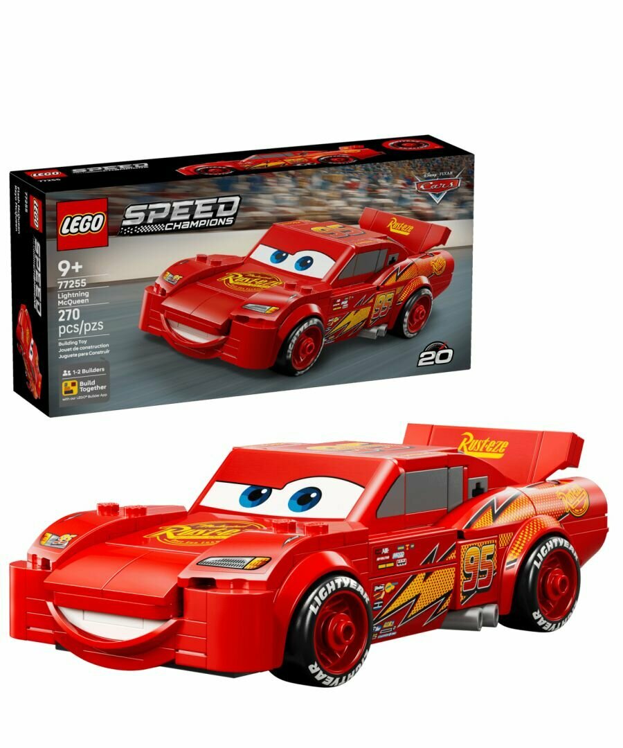 77255 Пластиковый Конструктор Lego Speed Champions 77255 Lightning McQueen Молния Маккуин