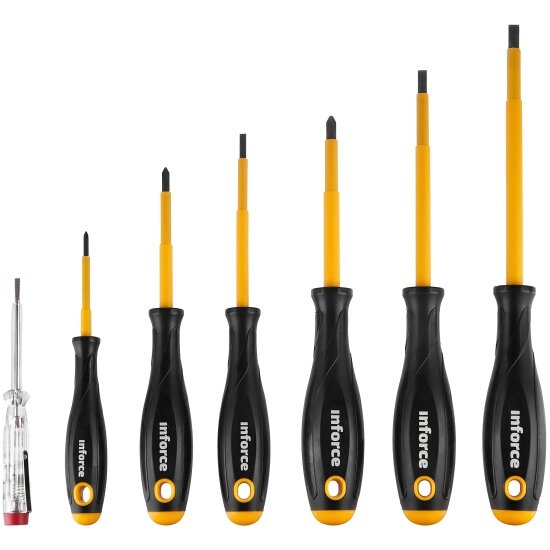 Inforce Набор отверток диэлектрических 7шт 06-09-84