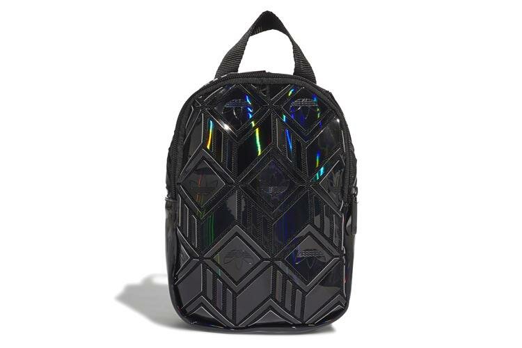 Рюкзак унисекс Adidas Originals из полиуретановой искусственной кожи Regular, черный, 7441434