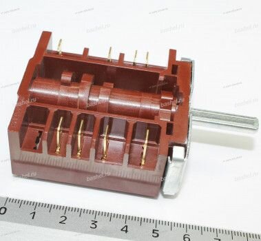 Переключатель мощности для э/п 5pos, 8pin(4gr) ПМЭ27-2359(5004.4) 16A (духовка) Privatcomline