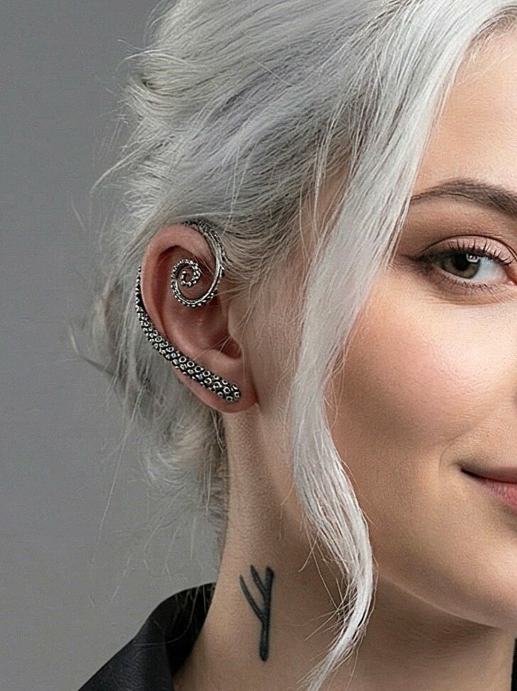 Моносерьга кафф