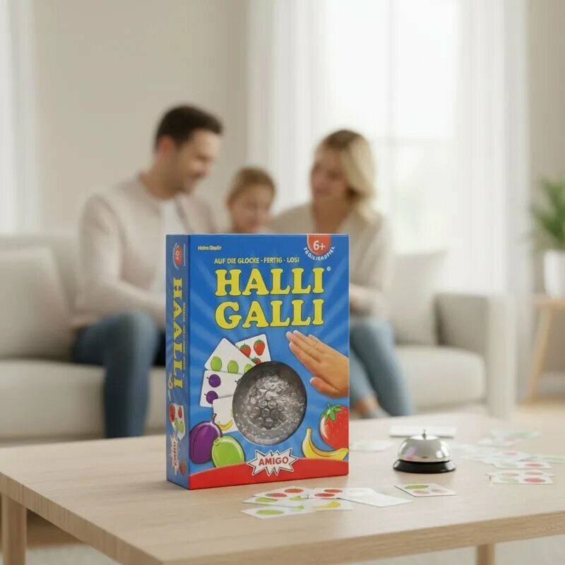 Настольная игра Halli Galli семейная игра для детей Тренировка навыков реакции