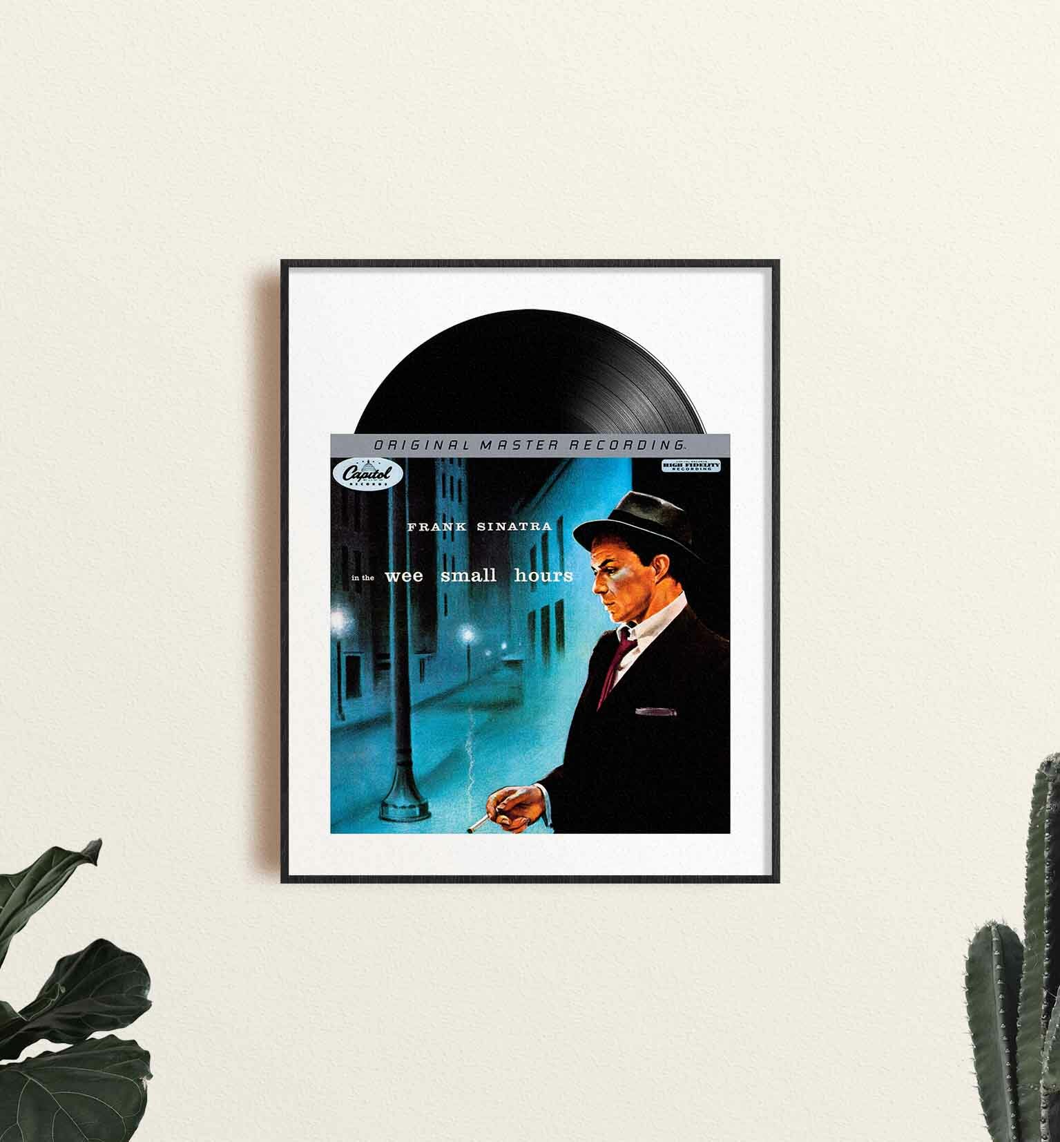 Постер интерьерный, "Frank Sinatra", 40х50 см, в тубусе