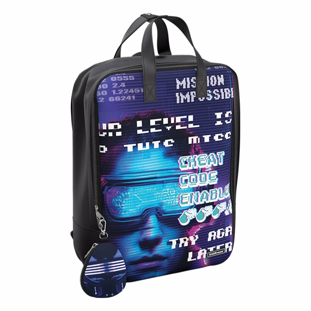 Рюкзак ErichKrause StreetLine 16L для геймеров, водоотталкивающий, оригинальный дизайн