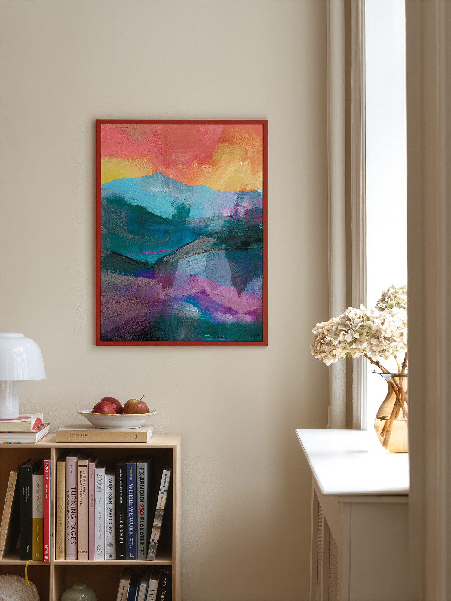 Постер "Country Colours" 60х90 на стену для интерьера без рамки — фото 1
