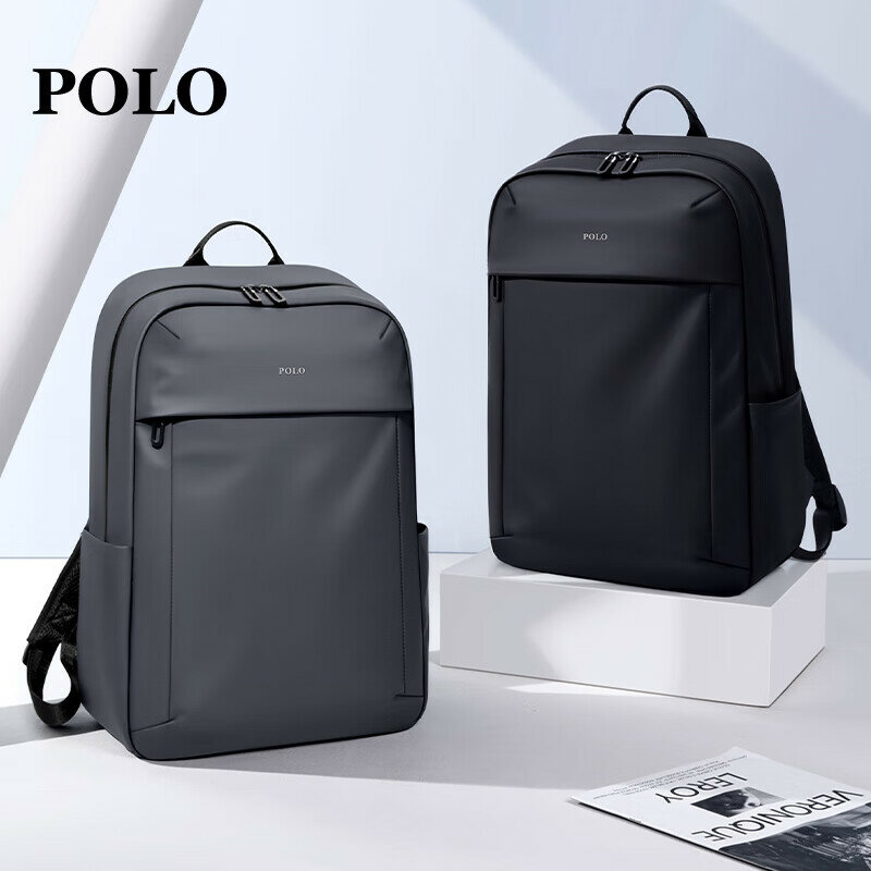 Рюкзак POLO, Backpack for Men Travel Backpack Student Schoolbag 16 Inch L, для путешествий, школьный, деловой, для мужчин
