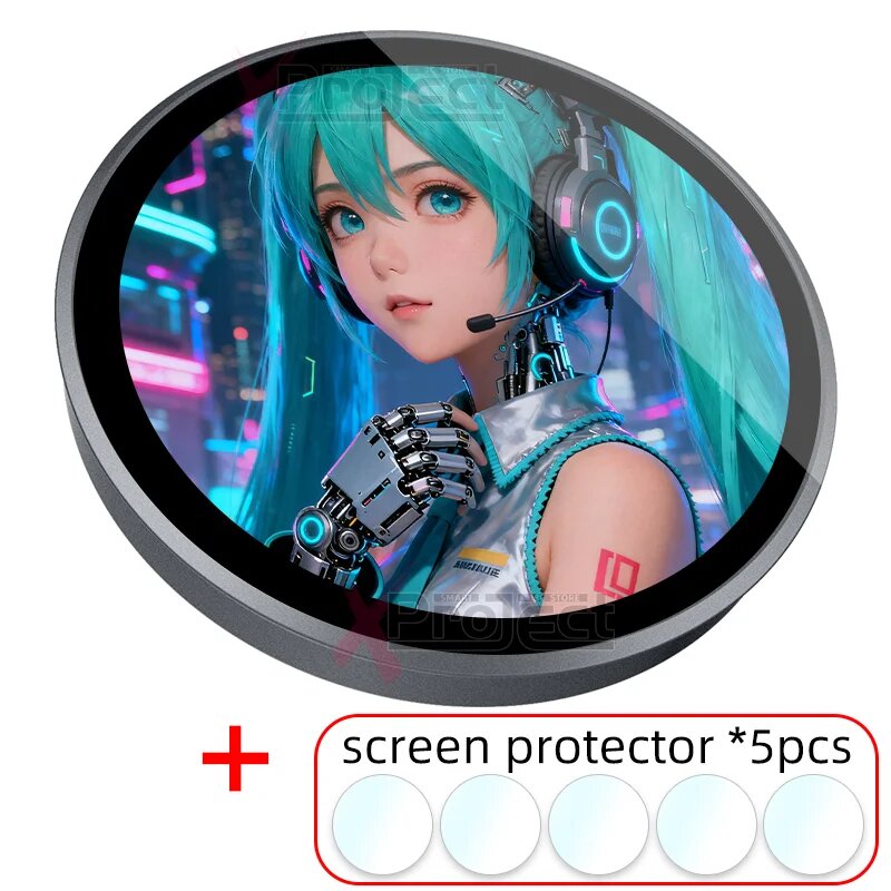 Smart Anime Digital Badge Black add film