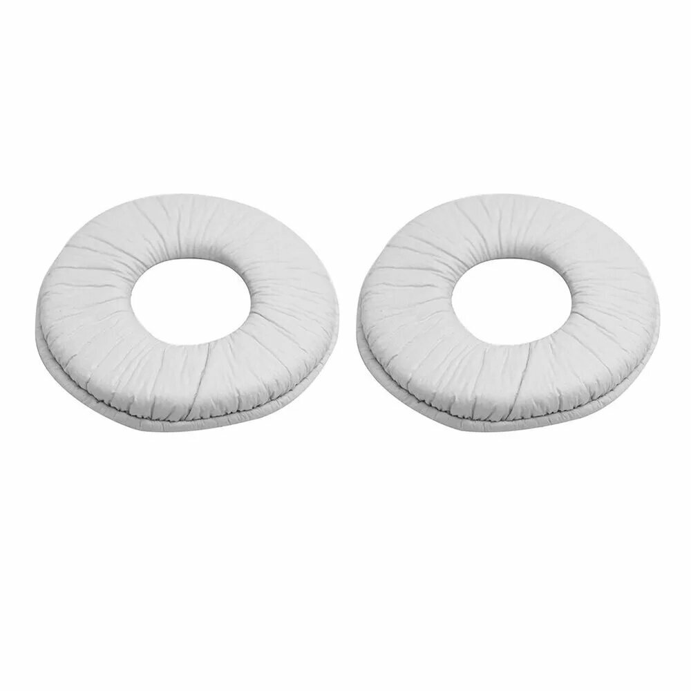 Мягкие поролоновые амбушюры для наушников SONY MDR-ZX100 ZX300 V150 V250 V300 V200 V100 V400 белые 60 мм