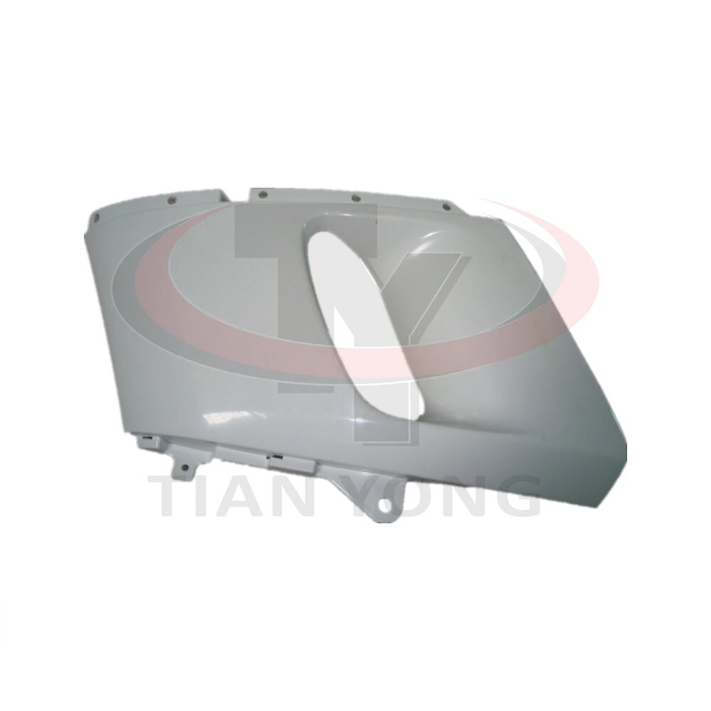 Компоненты обтекателя кузова, пластиковые детали для kawasaki ZZR400 ZZ R400 ZZR Белый, K0407-08