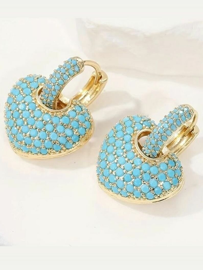 Серьги, металл