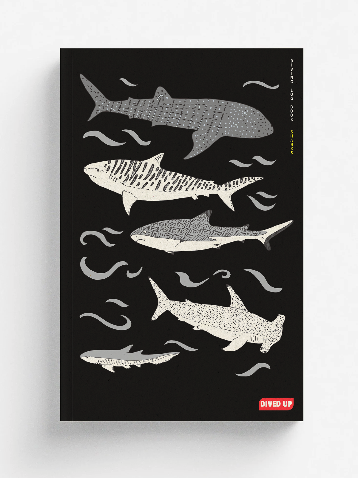 Diving Log Book. Sharks