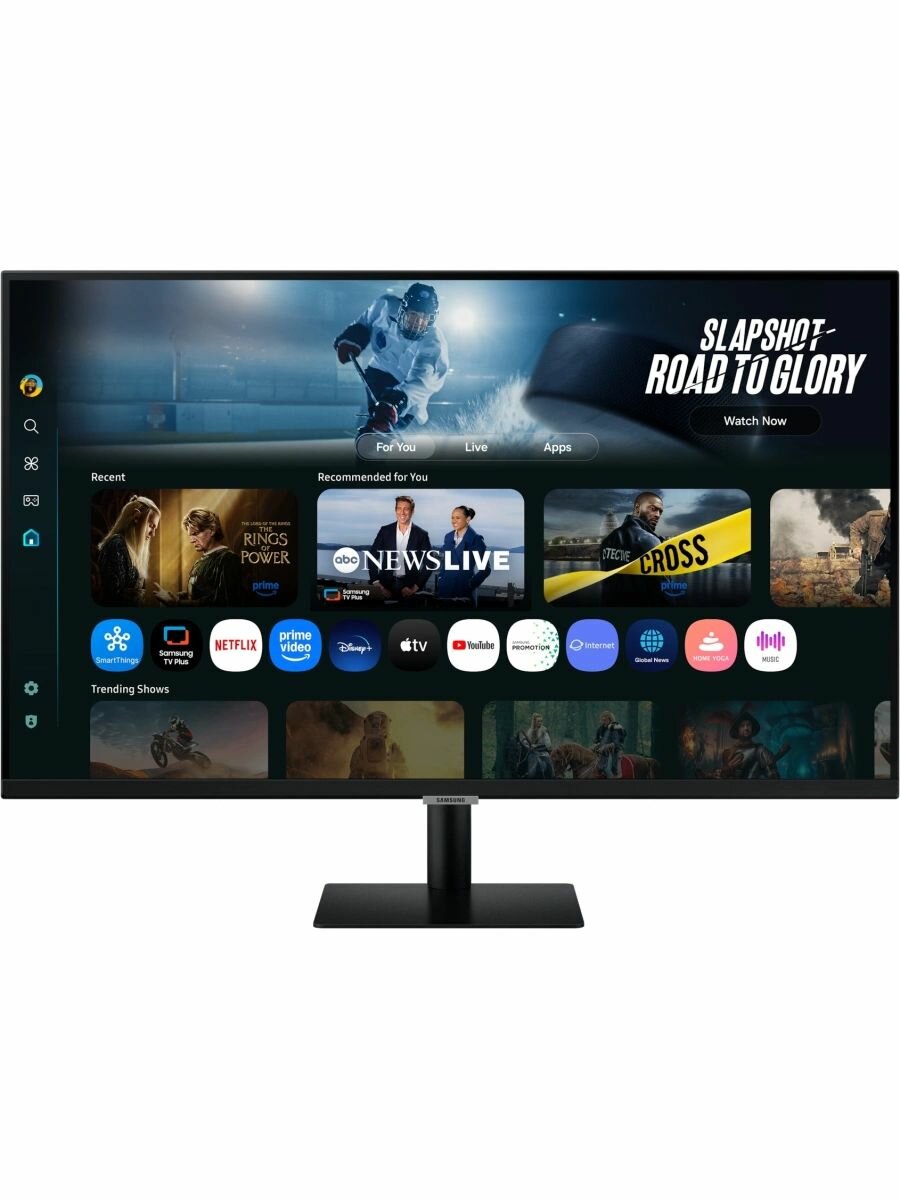 32" Монитор Samsung S32FM702UIXCI черный 4K VA