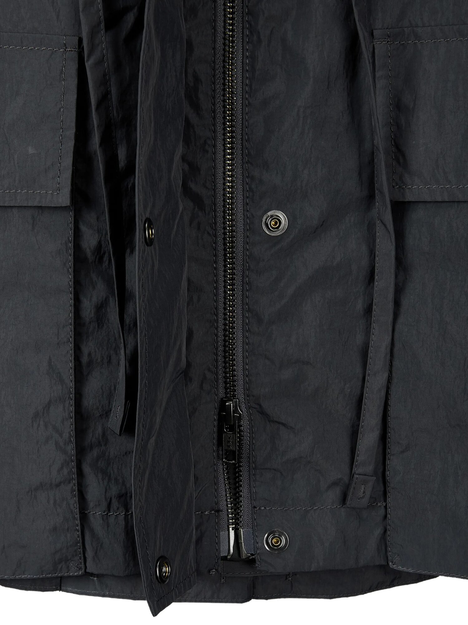 Куртка STUDIO TOMBOY Utility-design hooded jacket, размер OneSize, серый — фото 1