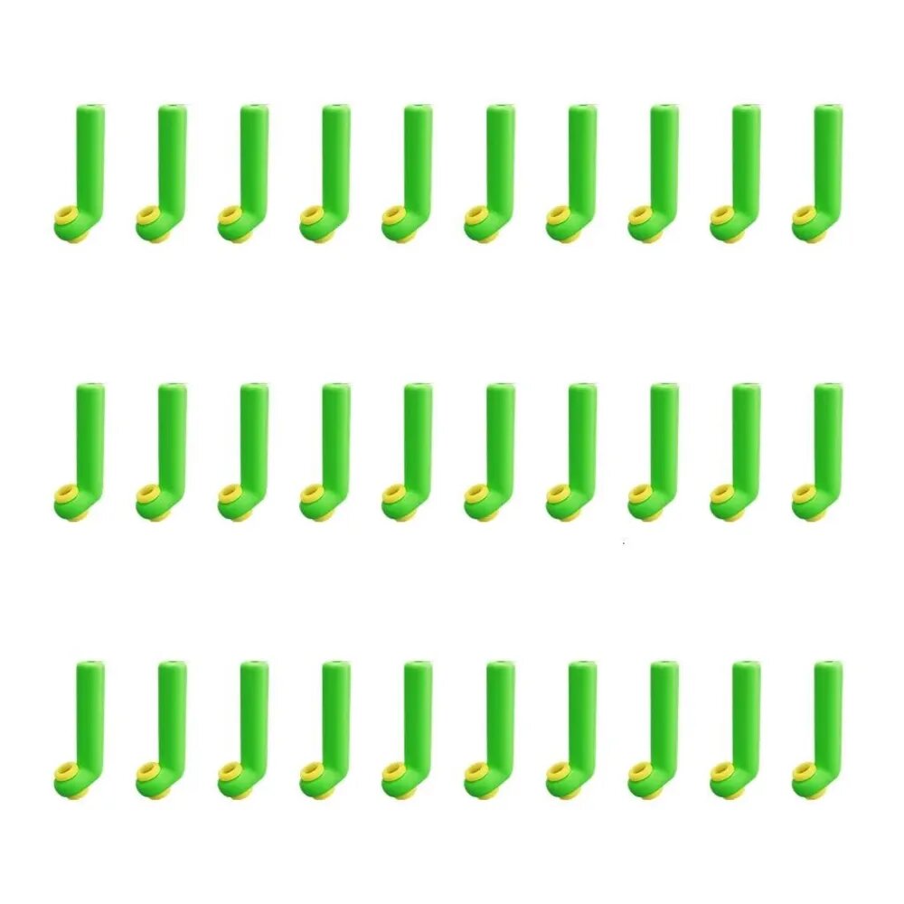 30 штук Гибкие силиконовые держатели поплавков с устойчивостью к холоду, - L
