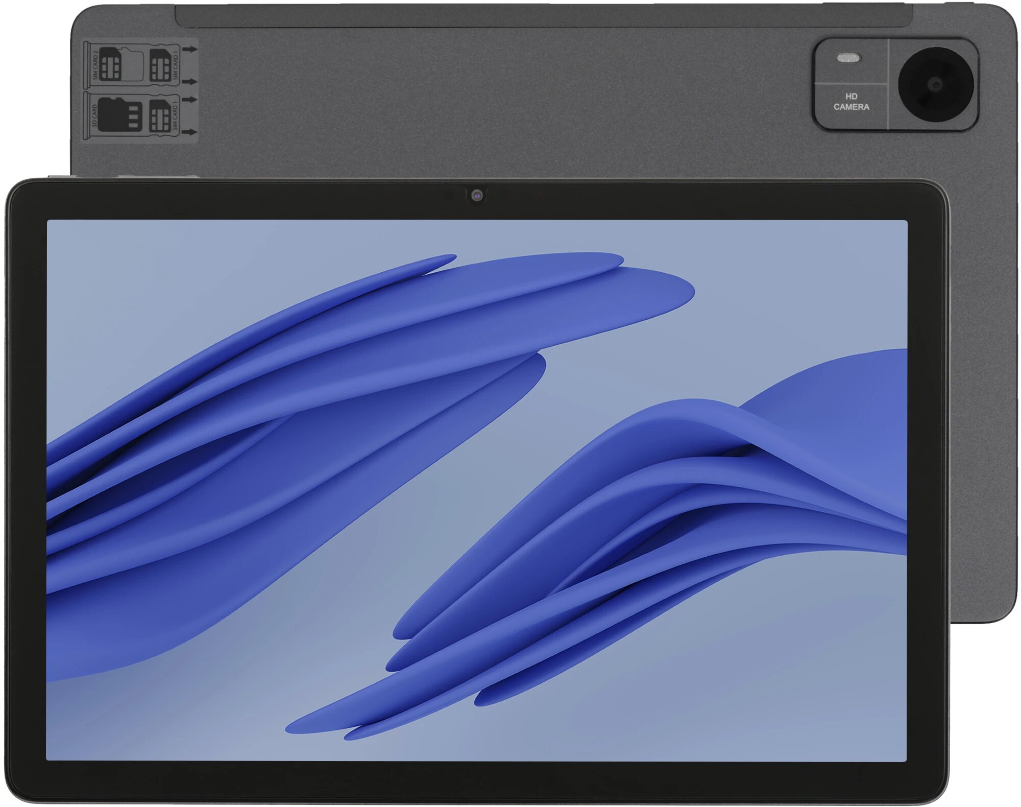 Планшет KENSHI "Pad H15", LTE, 64ГБ, экран 10.1", Android 14, серый