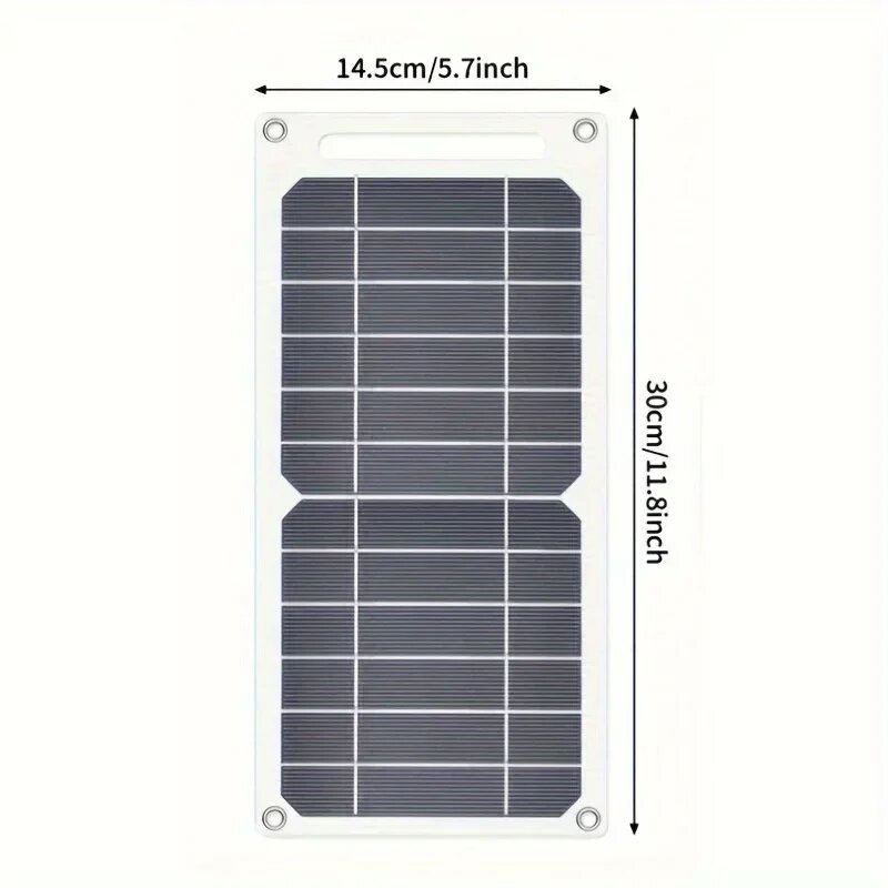 Солнечная панель 35W 5V, 14.5x30 см