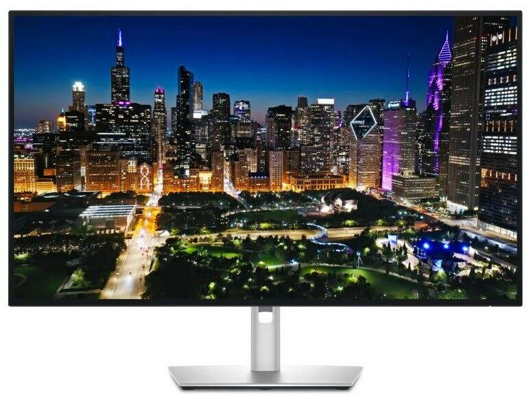 Монитор Dell 31,5" U3225QE, 16:9, IPS, UHD, 5ms, 450cd, 120Hz, HDMI, DP, DP out, USB, USB-C, Thunderbolt 4, LAN, HAS