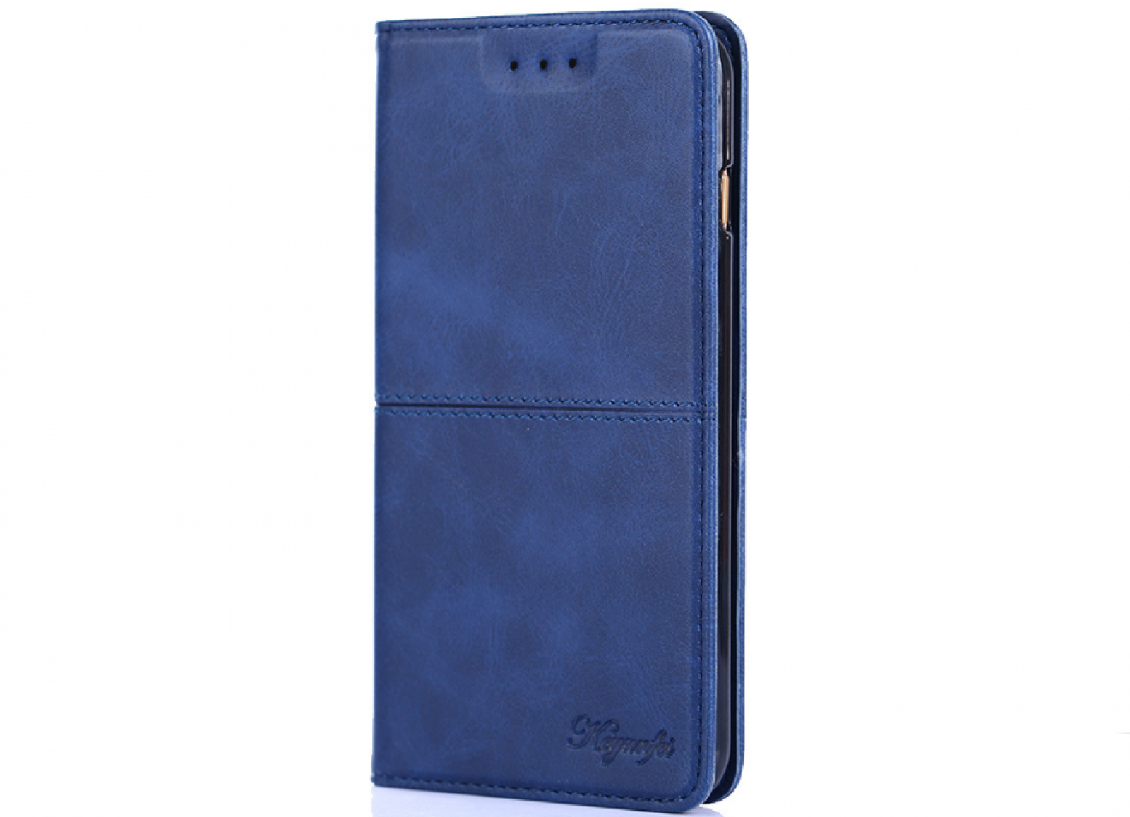 Чехол-книжка Чехол. ру для Samsung Galaxy M32 (SM-M325F) 2021 из импортной кожи с прострочкой и магнитной крышкой