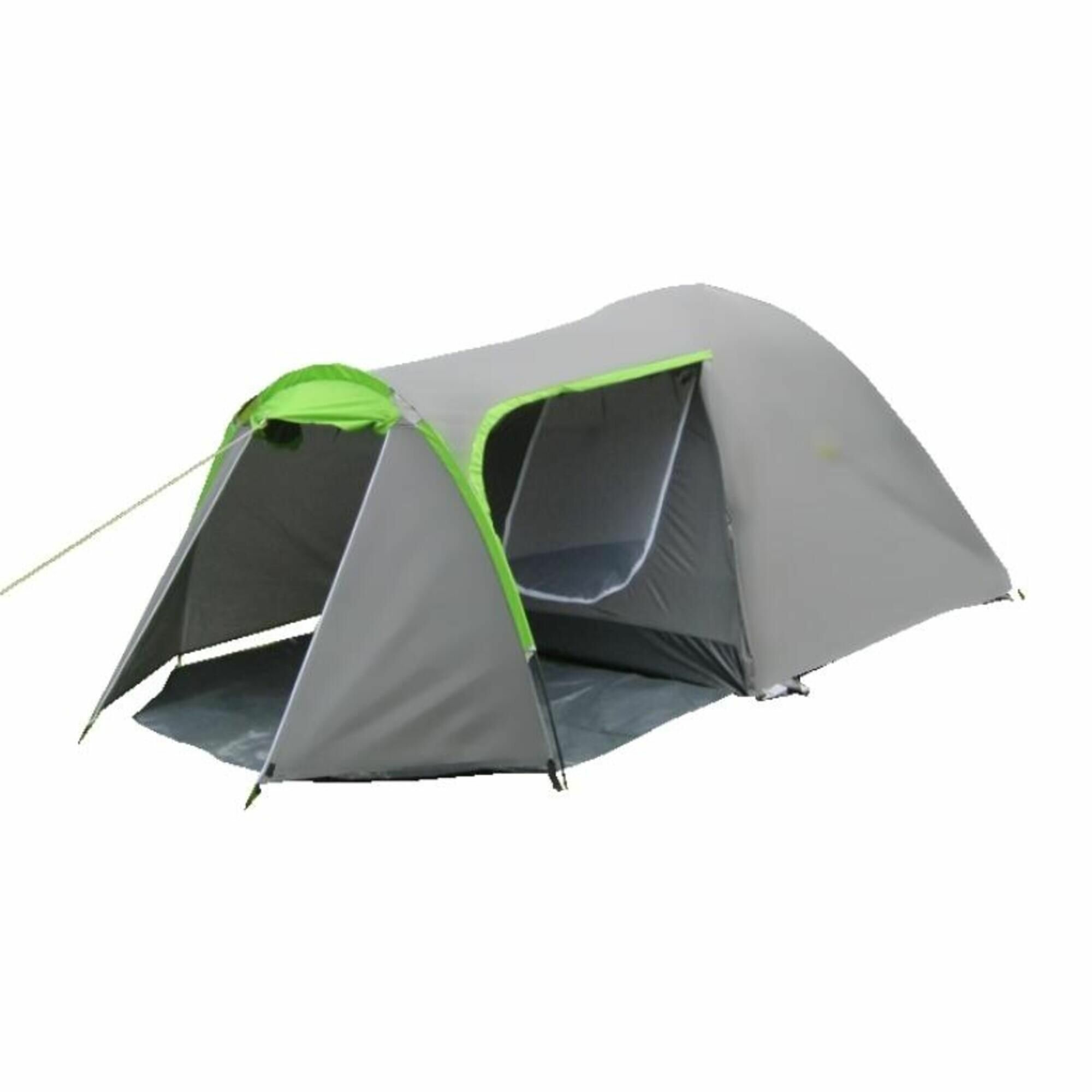 Четырехместная семейная туристическая палатка MONSUN 4 PRO, Decathlon, Цвет: Серый, Размер: 4 человека