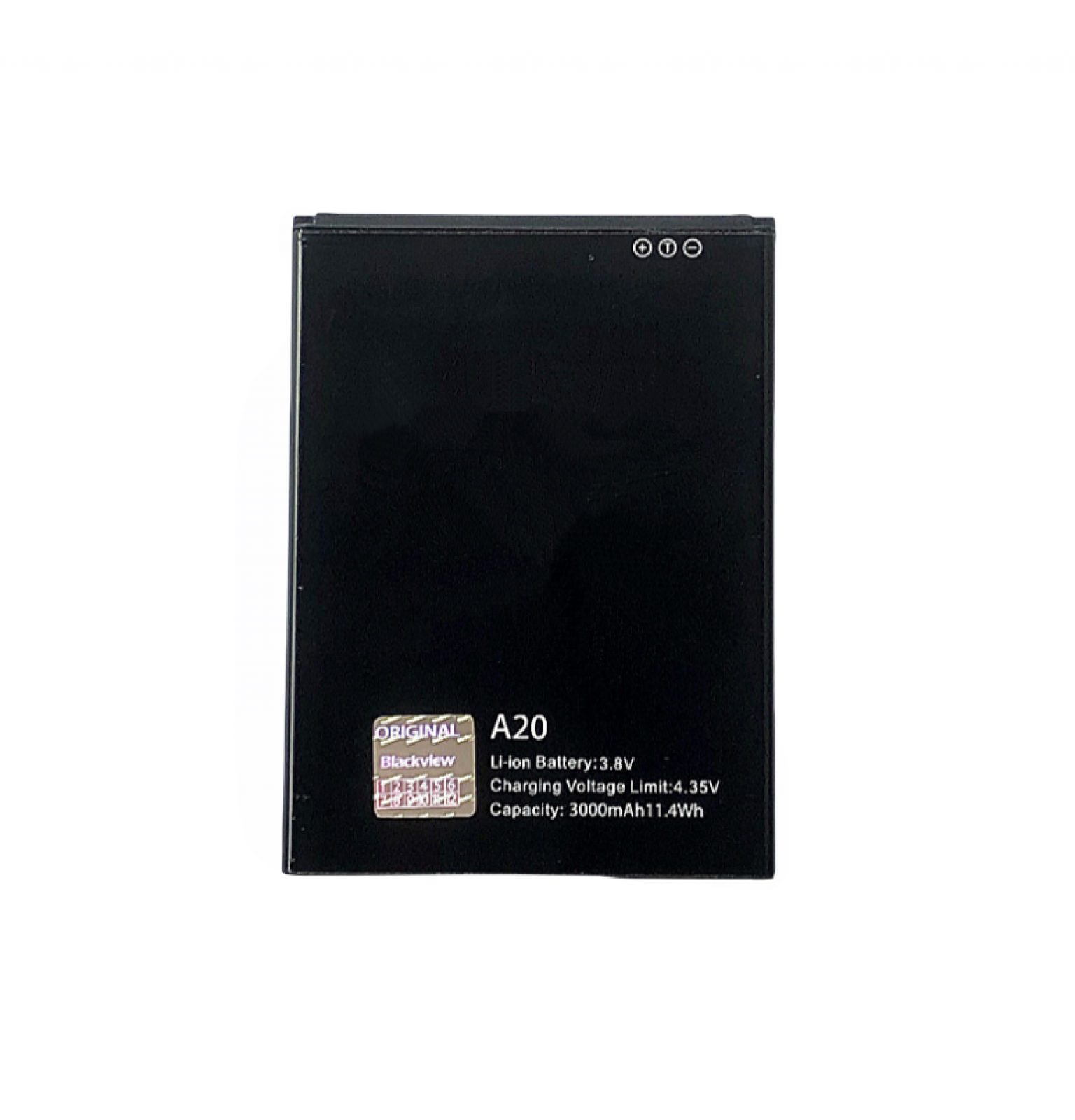 Аккумуляторная батарея MyPads 3000mAh для Blackview A20 с инструментами для вскрытия