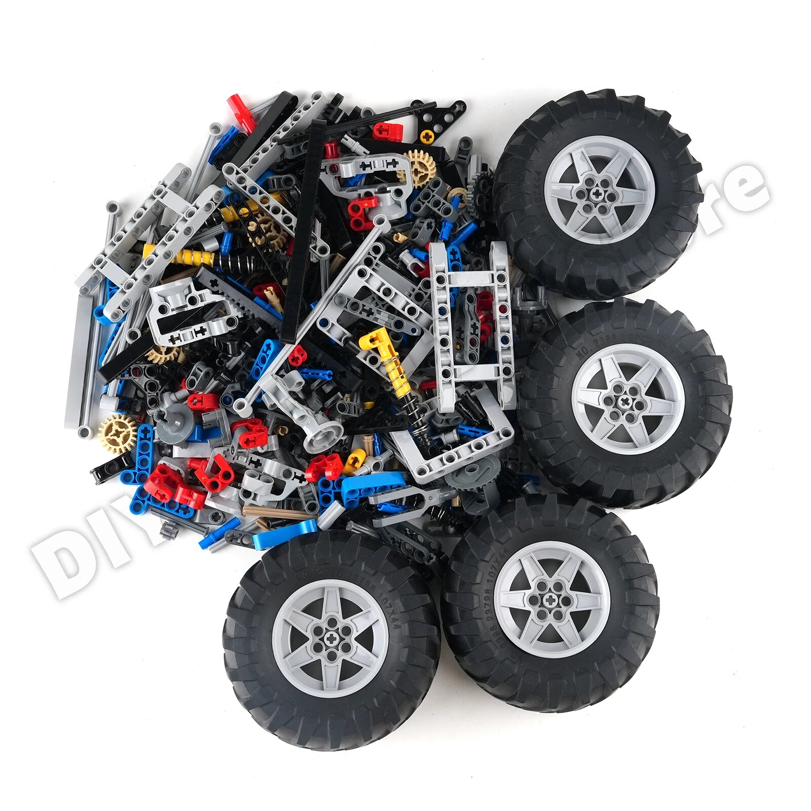LEGO Technic детали для сборки внедорожника 4WD, Цвет: bricks