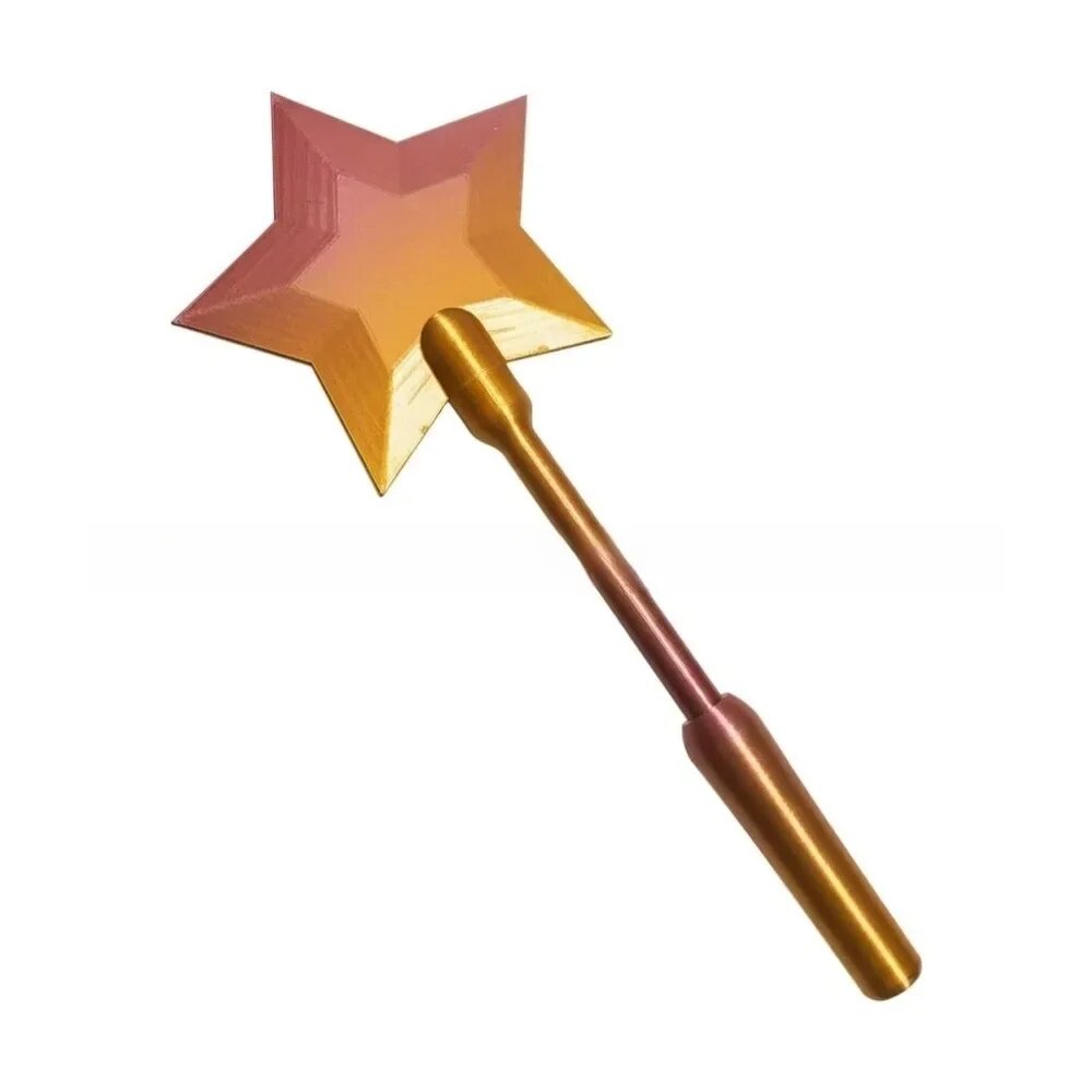 3D-печатная волшебная палочка Star Magic Wand для бесконтактной оплаты pink gold