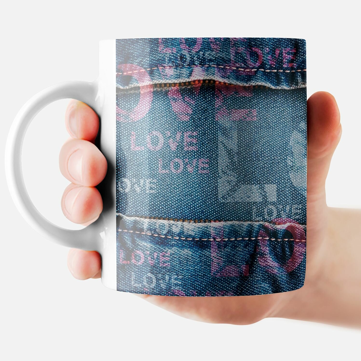 Кружка "Джинсы Love"
