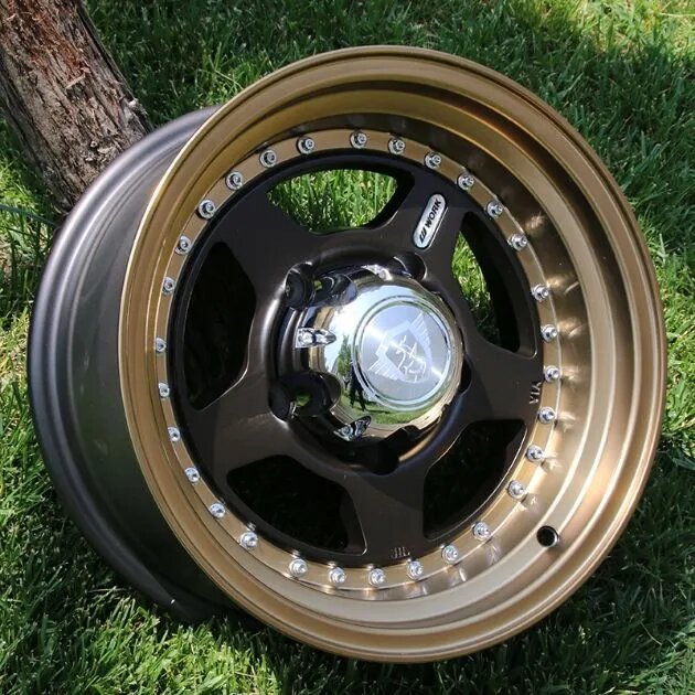 Lada Колеса в сборе 15x7 PCD5x139.7 ET-10 D108, золотисто-коричневый цвет, 1 шт.