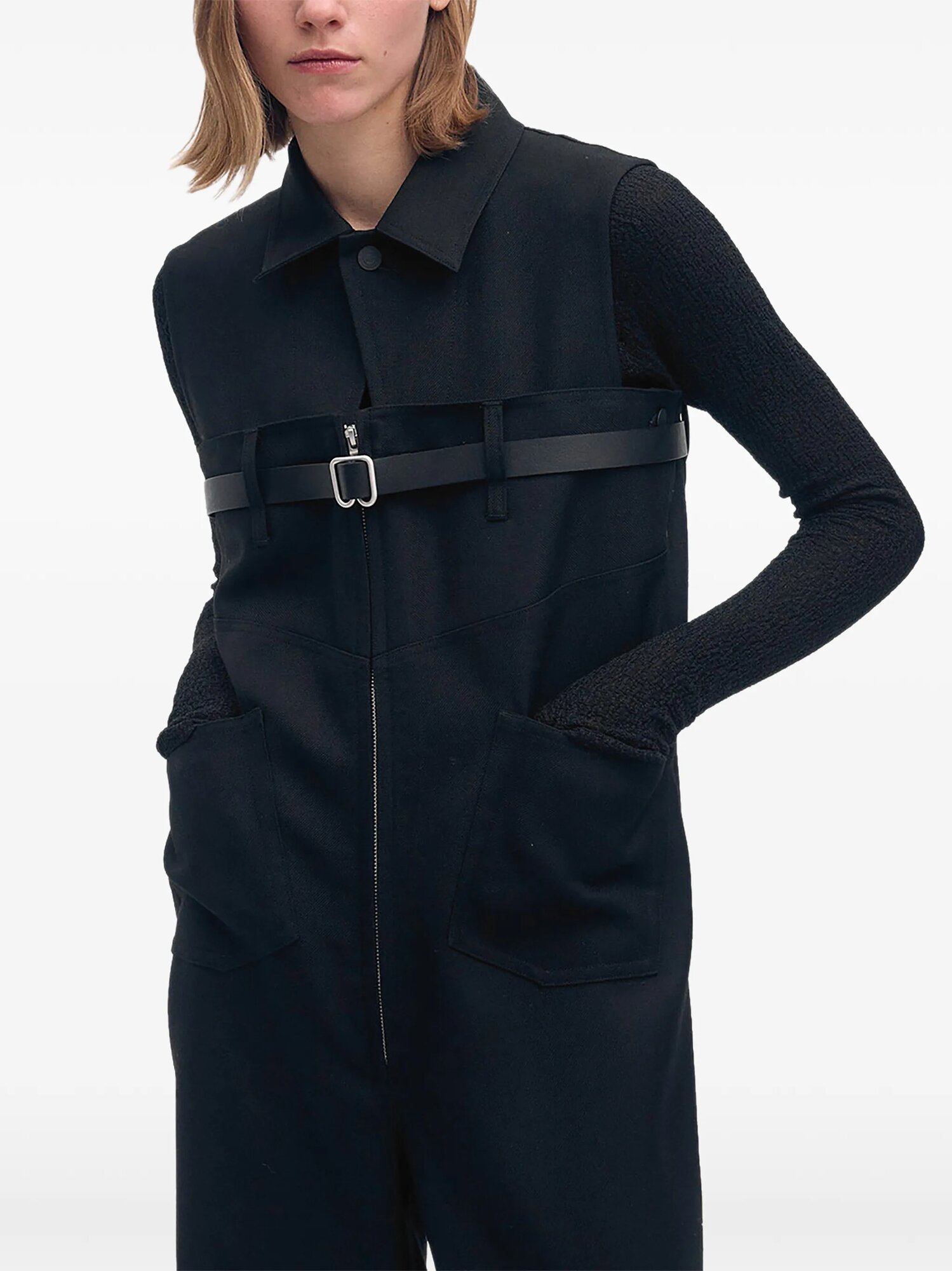 Комбинезон ISSEY MIYAKE Zip sleeveless jumpsuit, размер 46 — фото 1