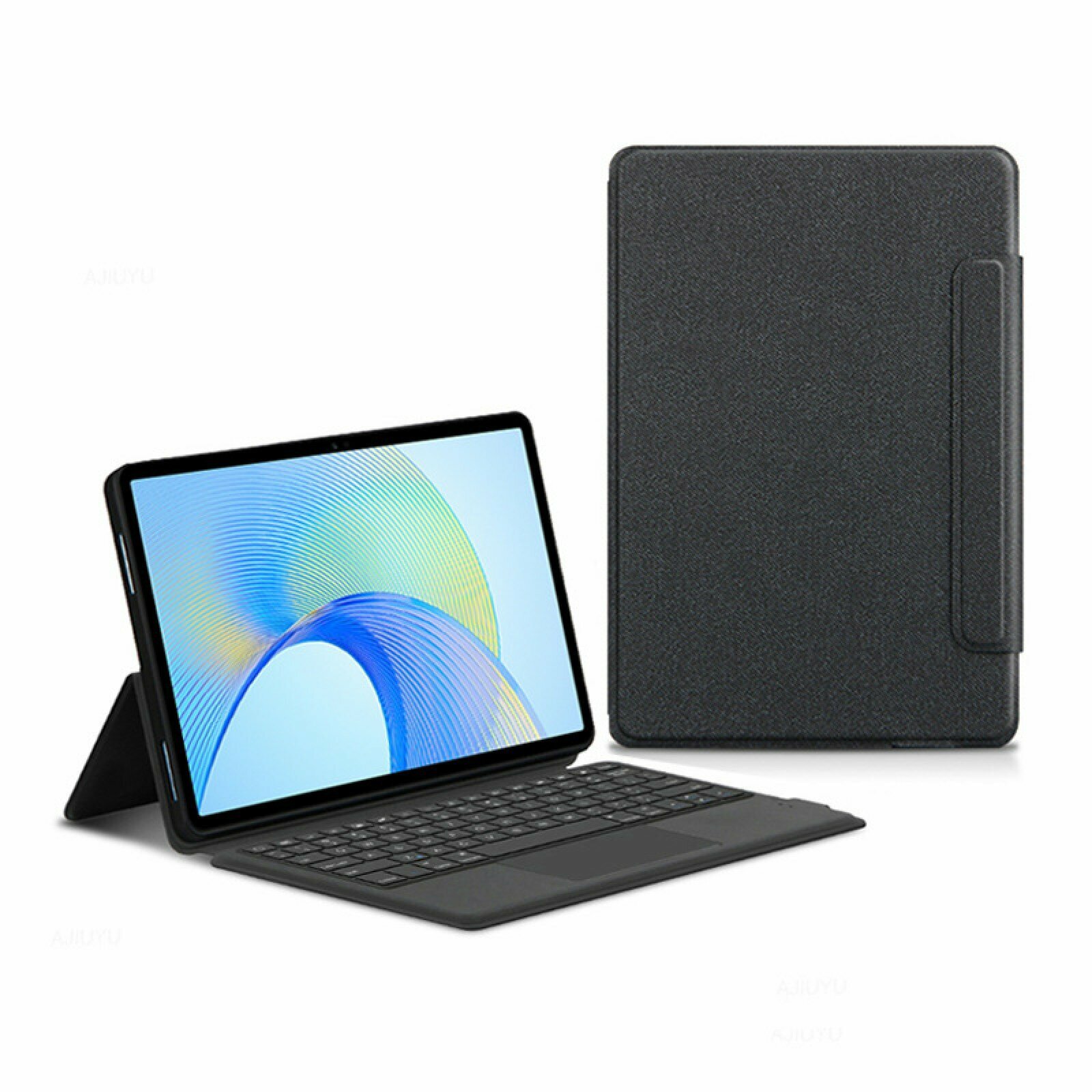 Клавиатура с чехлом MyPads Tasti Keyboard для Honor Pad X9 и Pad X8 Pro беспроводная Bluetooth черная