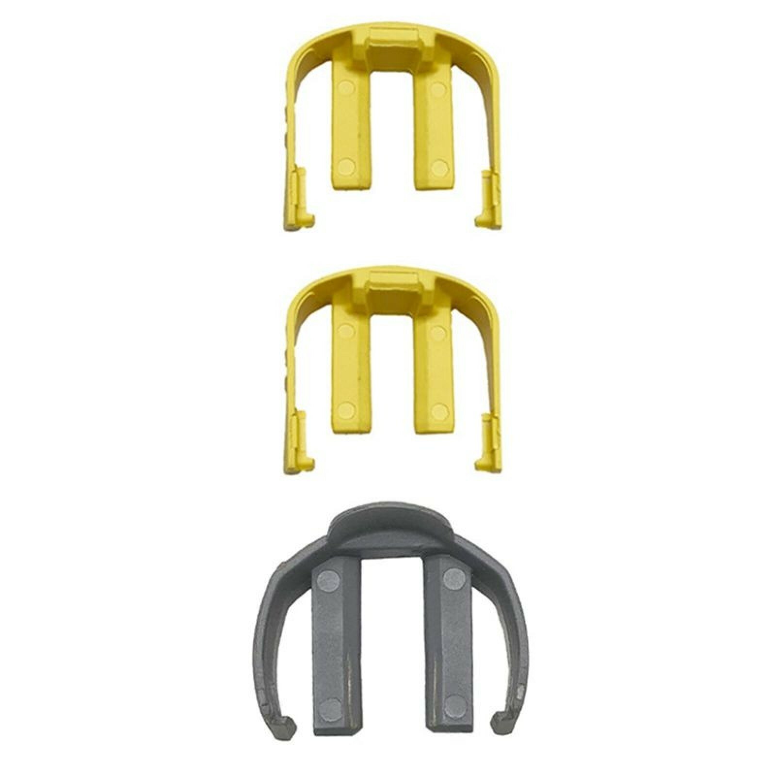 C-образные зажимы MyPads для Karcher K2 K3 K7, прочный пластик, комплект 3 шт.