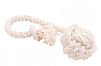 Мячик для собак Dental Knot канатный средний