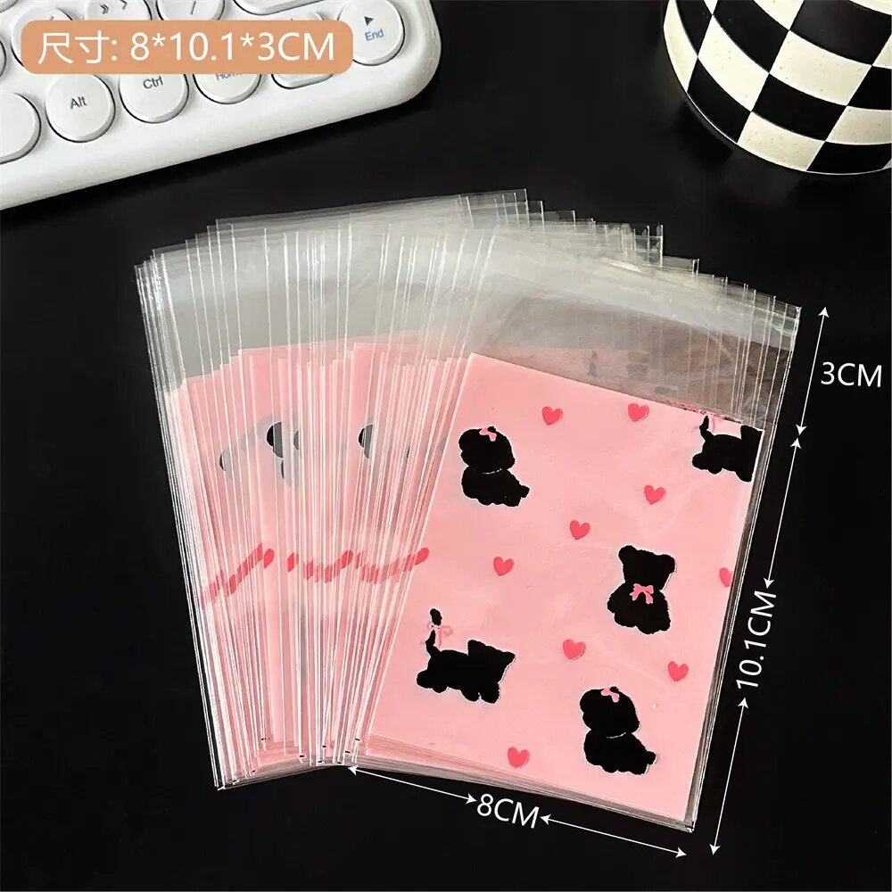 Пластиковые защитные чехлы для фотокарт 50 шт 50pcsdw