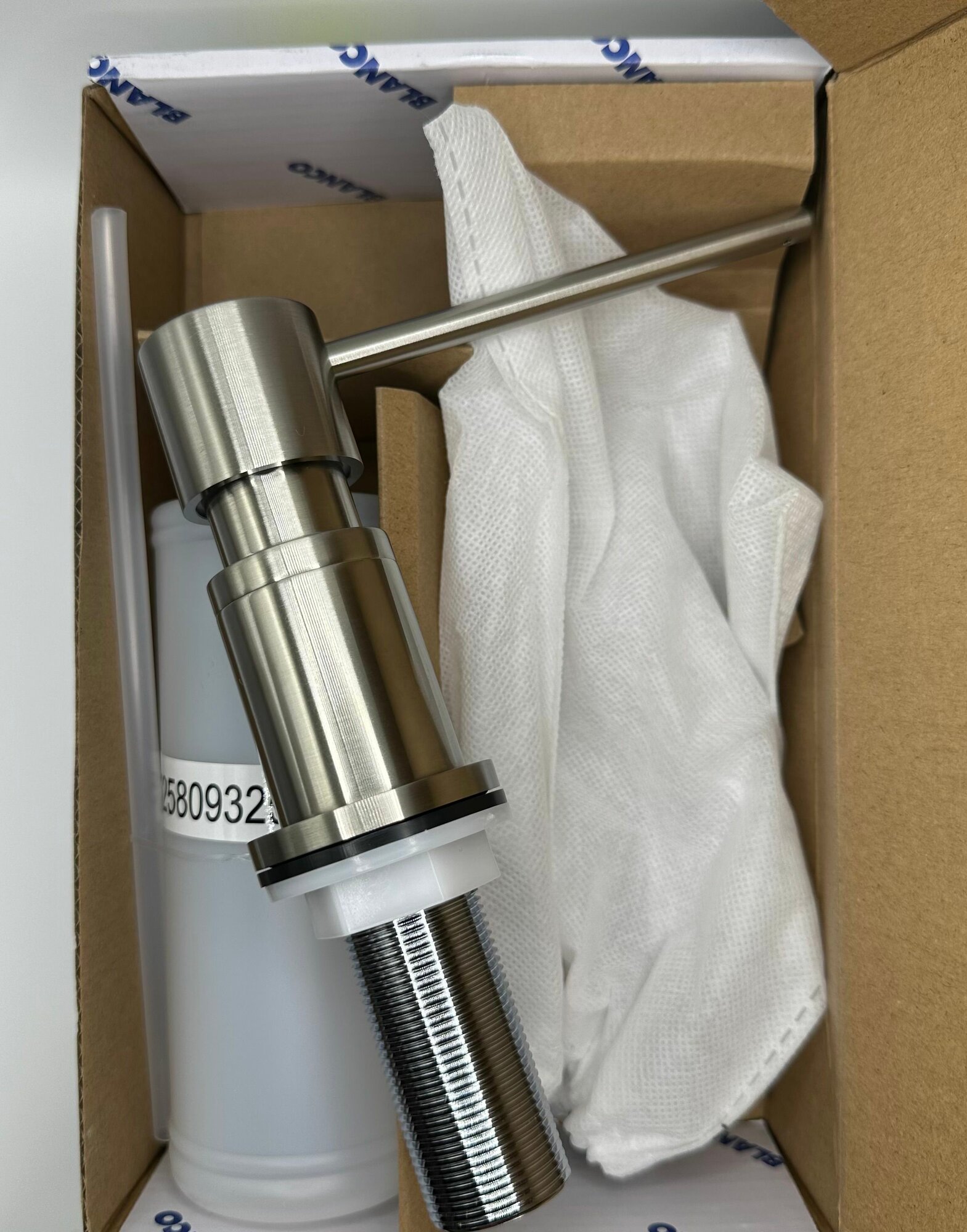 Дозатор Blanco Lato 525809 нержавеющая сталь UltraResist