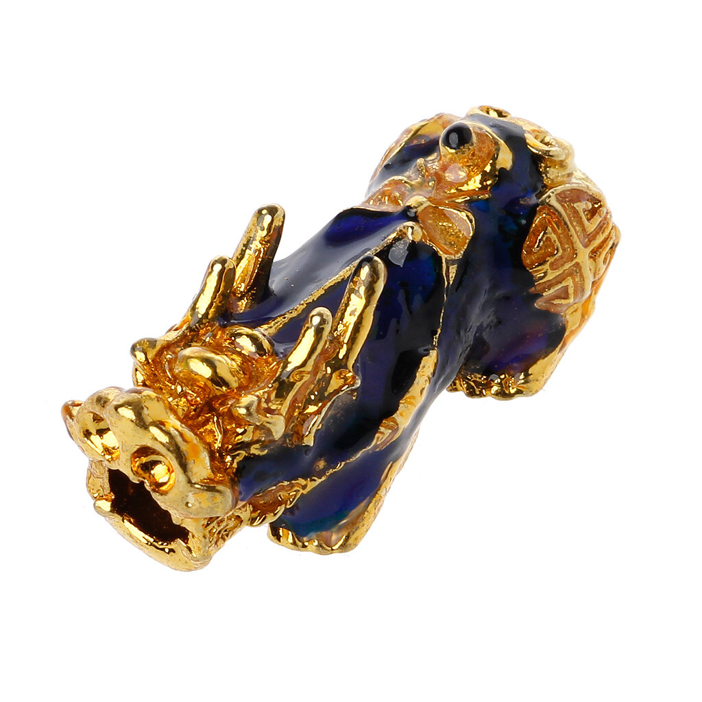 Сплав Китайских Бусин Pixiu с Отверстием Настроение Температура Изменение Цвета Счастливый Амулет DIY Изготовление Ювелирных Изделий Подвески Распорные Бусины