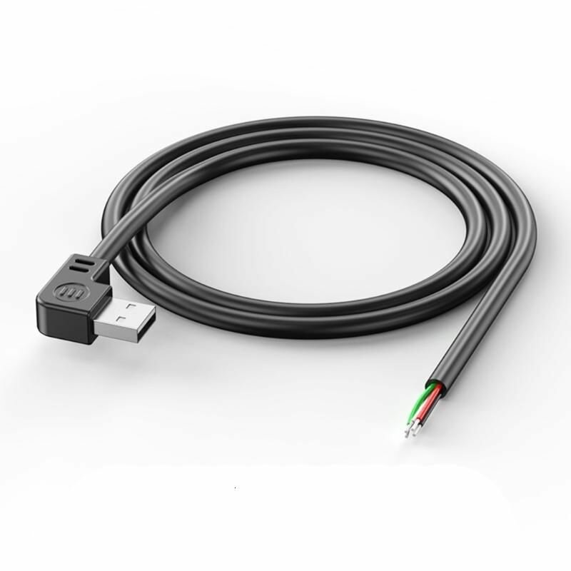 USB2.0 кабель для данных и зарядки 4pin 5V2A, 50cm - Мужская голова справа