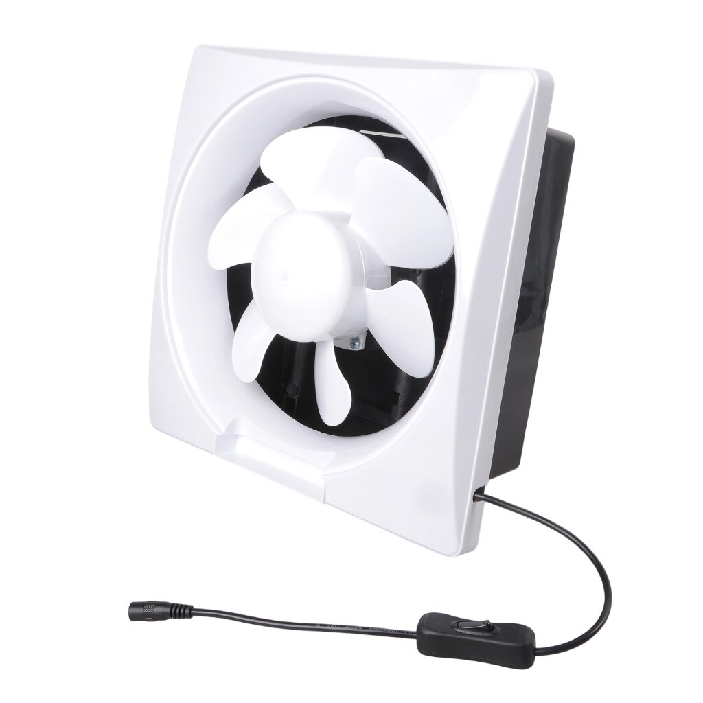 12-Вольтовая вытяжка для ванной комнаты, Бесшумная канальная вытяжка, Вентиляция, Вытяжной вентилятор, Вентилятор для дома