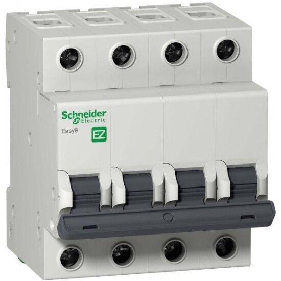 Автоматический выключатель Systeme Electric (schneider Electric) SCHNEIDER ELECTRIC 4п C 40А 4.5кА EASY9 =S=, EZ9F34440