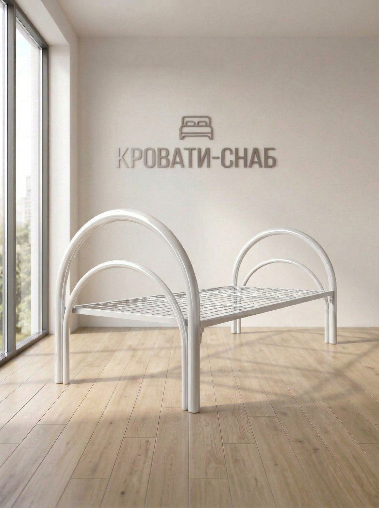 Кровать односпальная К-1