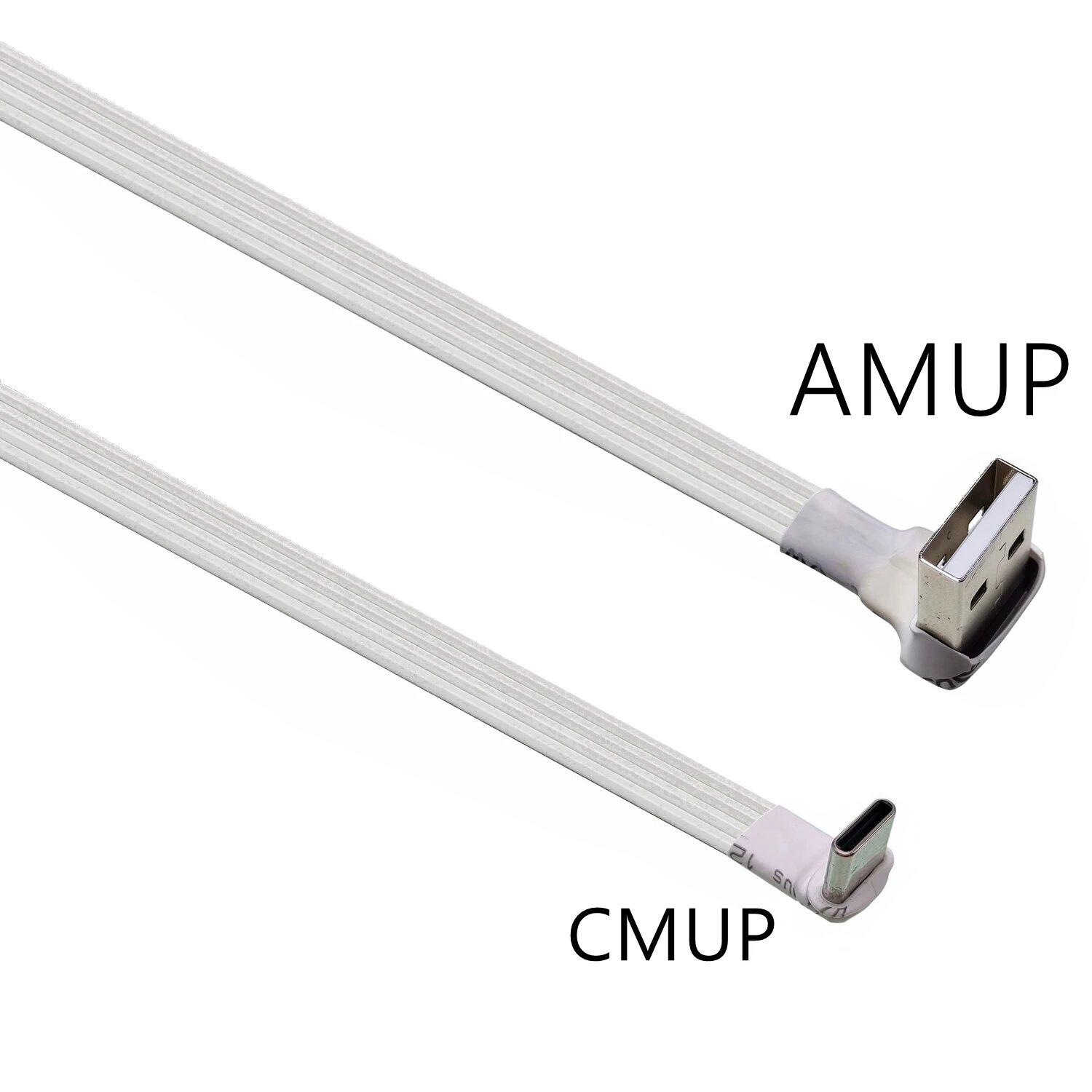 Плоский кабель USB Type-C 3M, AMUP-CMUP-WH
