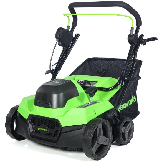 Аэратор-скарификатор Greenworks аккумуляторный Арт. 2517607, 40V, бесщеточный, без АКБ и ЗУ